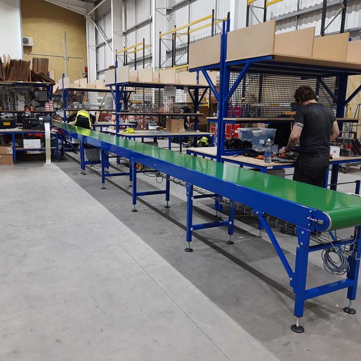 Conveyors UK Manufactured & Installed - Spaceguard Conveyor Systems
