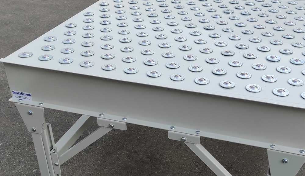 Ball Transfer & Roller Tables Gallery - Spaceguard