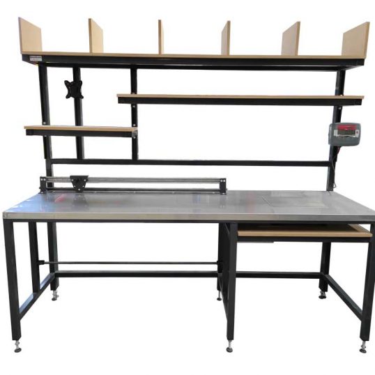 Warehouse Packing Stations - Spaceguard UK Packing benches & tables