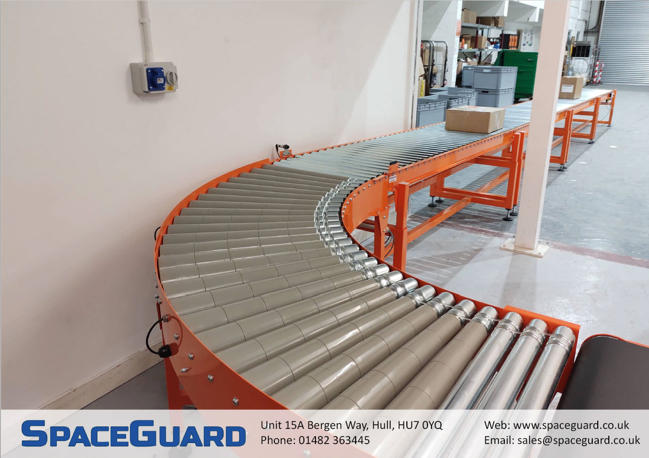 Conveyor Belt System & Packing Benches (Recent Project) - Spaceguard
