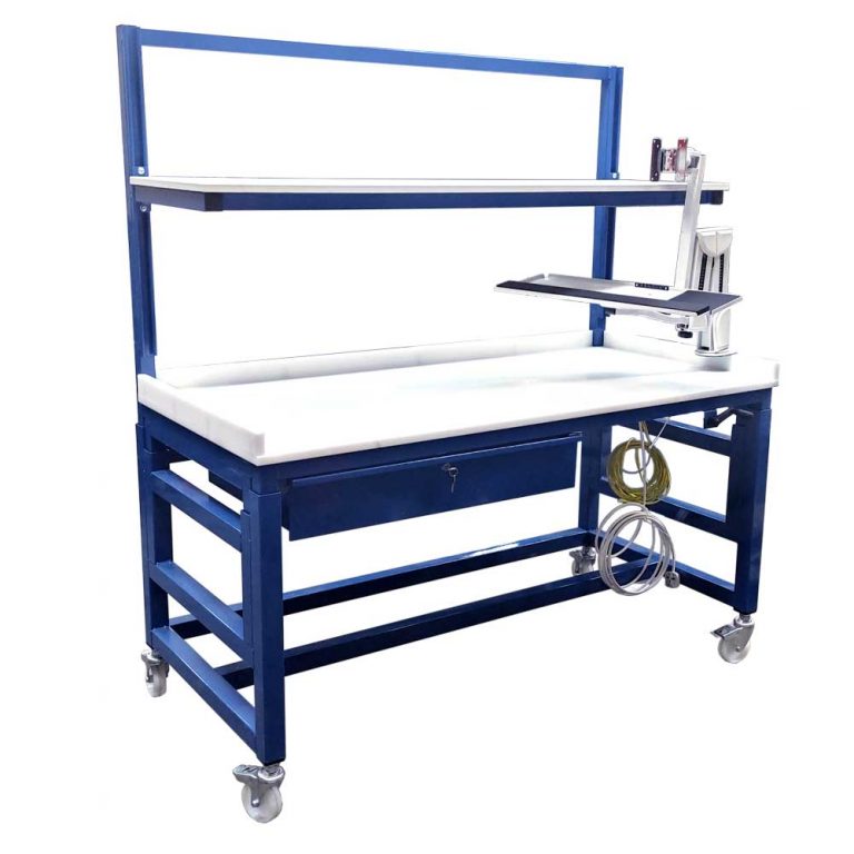 Height Adjustable Workbenches UK manufactured by Spaceguard