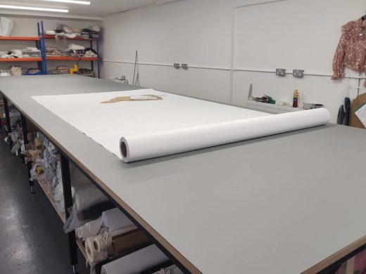 Cutting Table for a Clothing production factory - Spaceguard