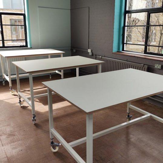 Mobile Cutting Tables for Arts & Textiles Classrooms - Spaceguard