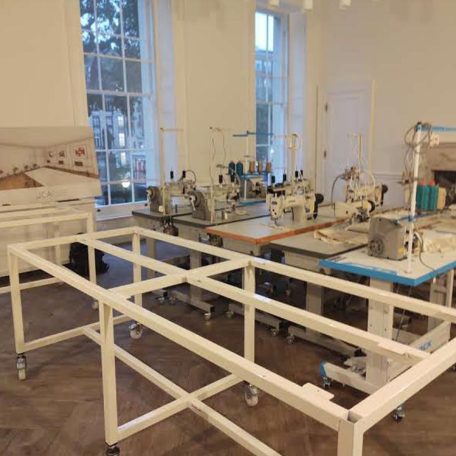 Fashion Classroom Cutting & Sewing Machine Tables | Spaceguard