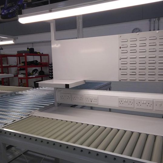 Assembly Benches for Motorsport Engineers - Spaceguard