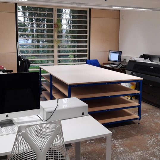 Large Format Cutting Table for UK University - Spaceguard