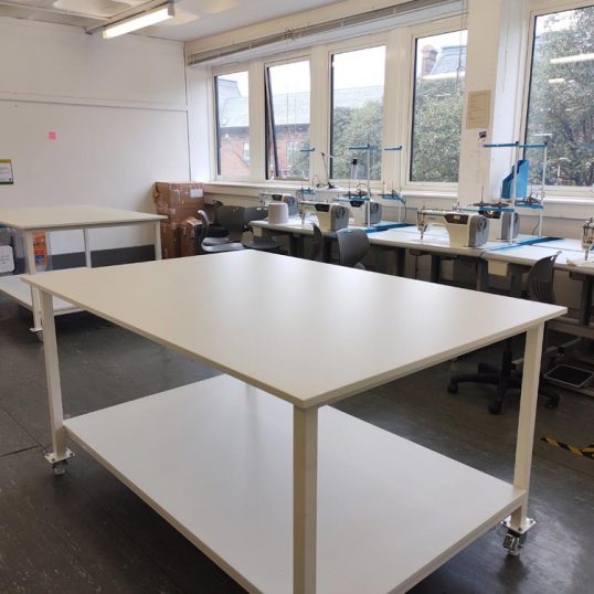 Cutting Tables for College Textiles Department - Spaceguard