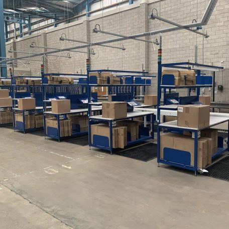 Packing Benches - Spaceguard UK Packing bench manufacturer