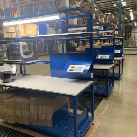 Bespoke Packing Stations for Distribution Centres | Spaceguard