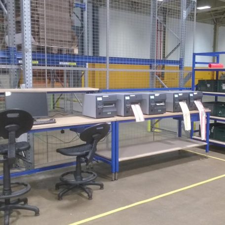 Warehouse Workstations for Third Party Logistics Provider - Spaceguard