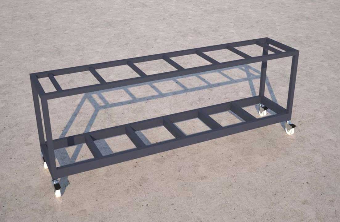 Industrial Trolleys Range - Made To Order in UK - Spaceguard