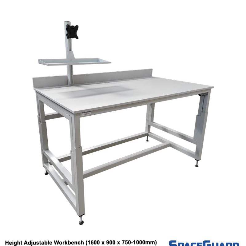 Height Adjustable Workbenches UK manufactured by Spaceguard