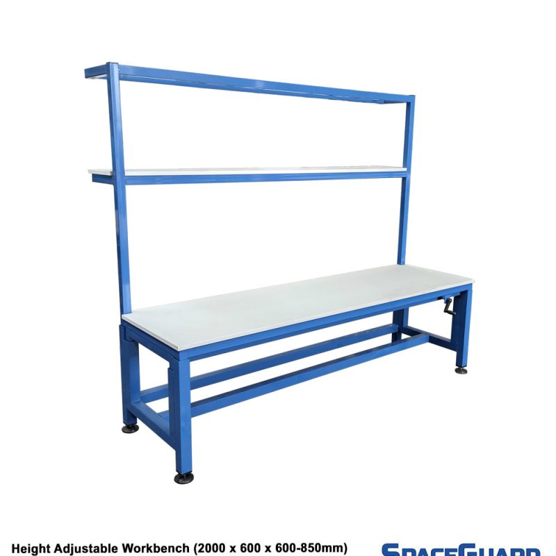 Height Adjustable Workbenches UK manufactured by Spaceguard