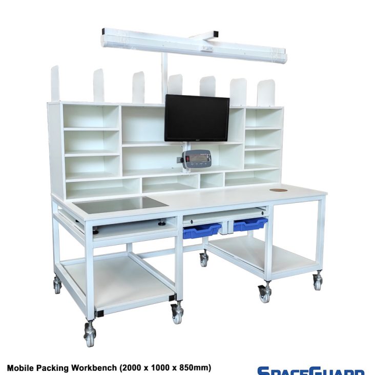 Integrated bench scales for dispatch and production - Spaceguard