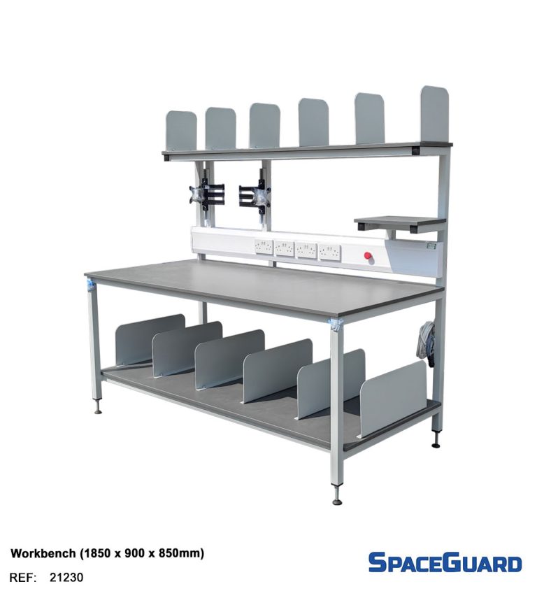 Packing Benches - Spaceguard UK Packing bench manufacturer